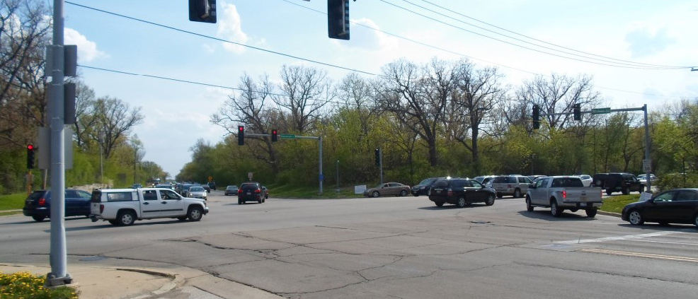 County Line Road at Carriage Way Drive/North Frontage Road Intersection ...